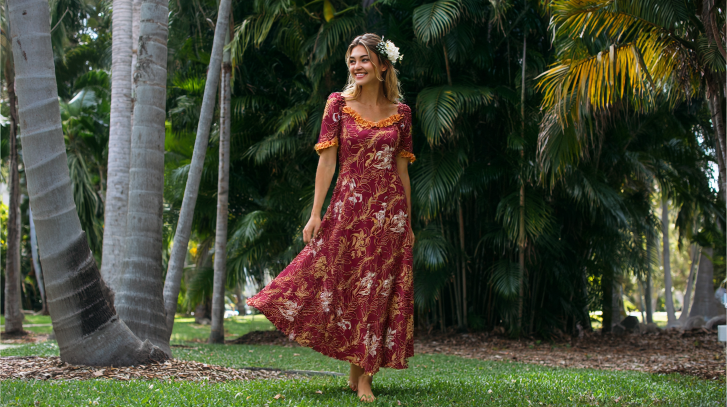 Traditional Hawaiian Dresses & Mu‘umu‘u | Muumuu Mall by Muumuu Rainbow
